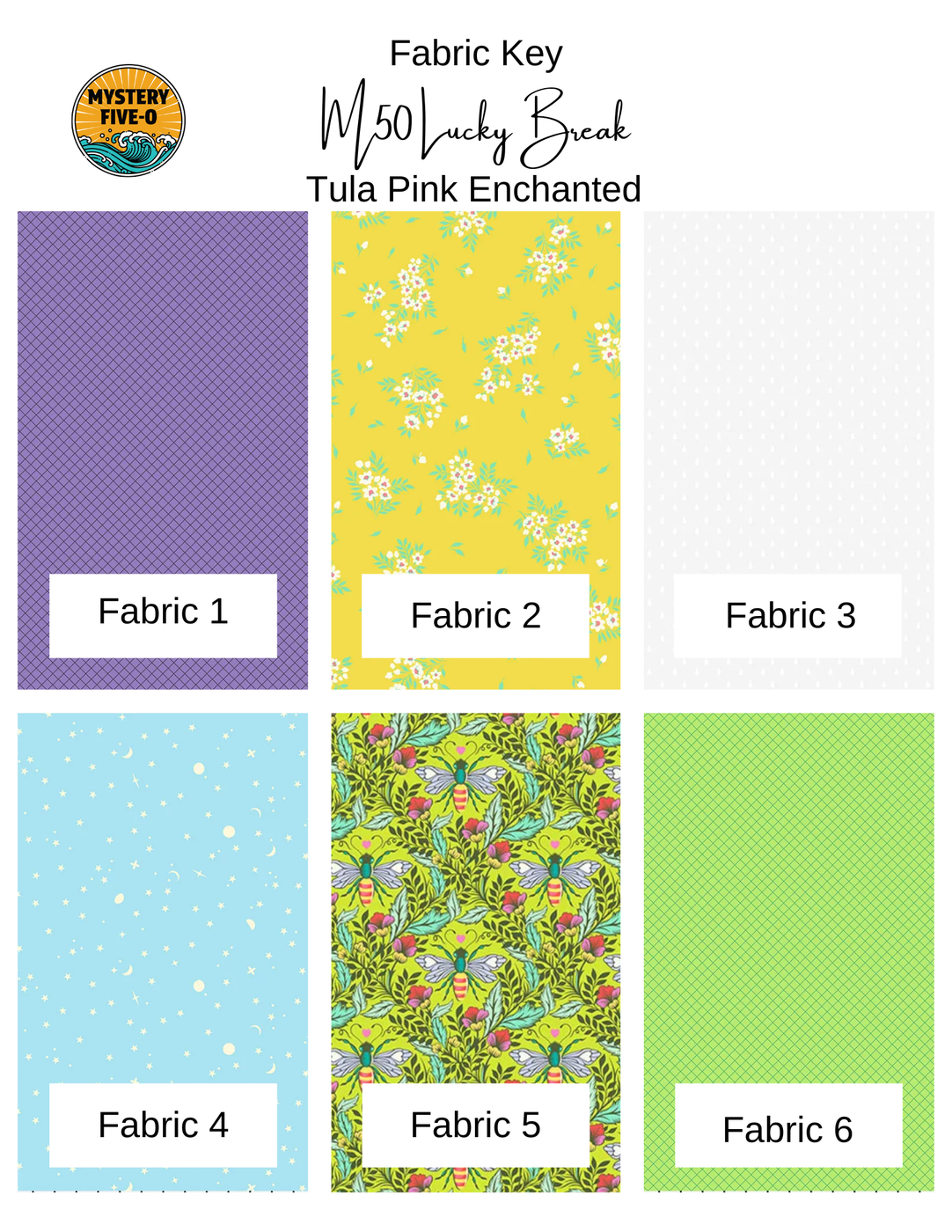 Kit: M50 Lucky Break | Tula Pink Enchanted — Gotham Quilts