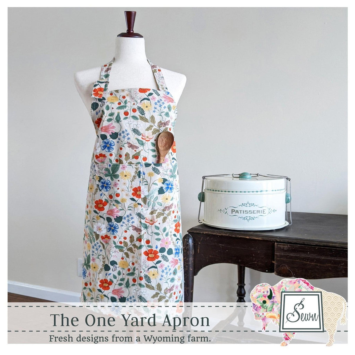 Pattern: 1 Yard Apron — Gotham Quilts