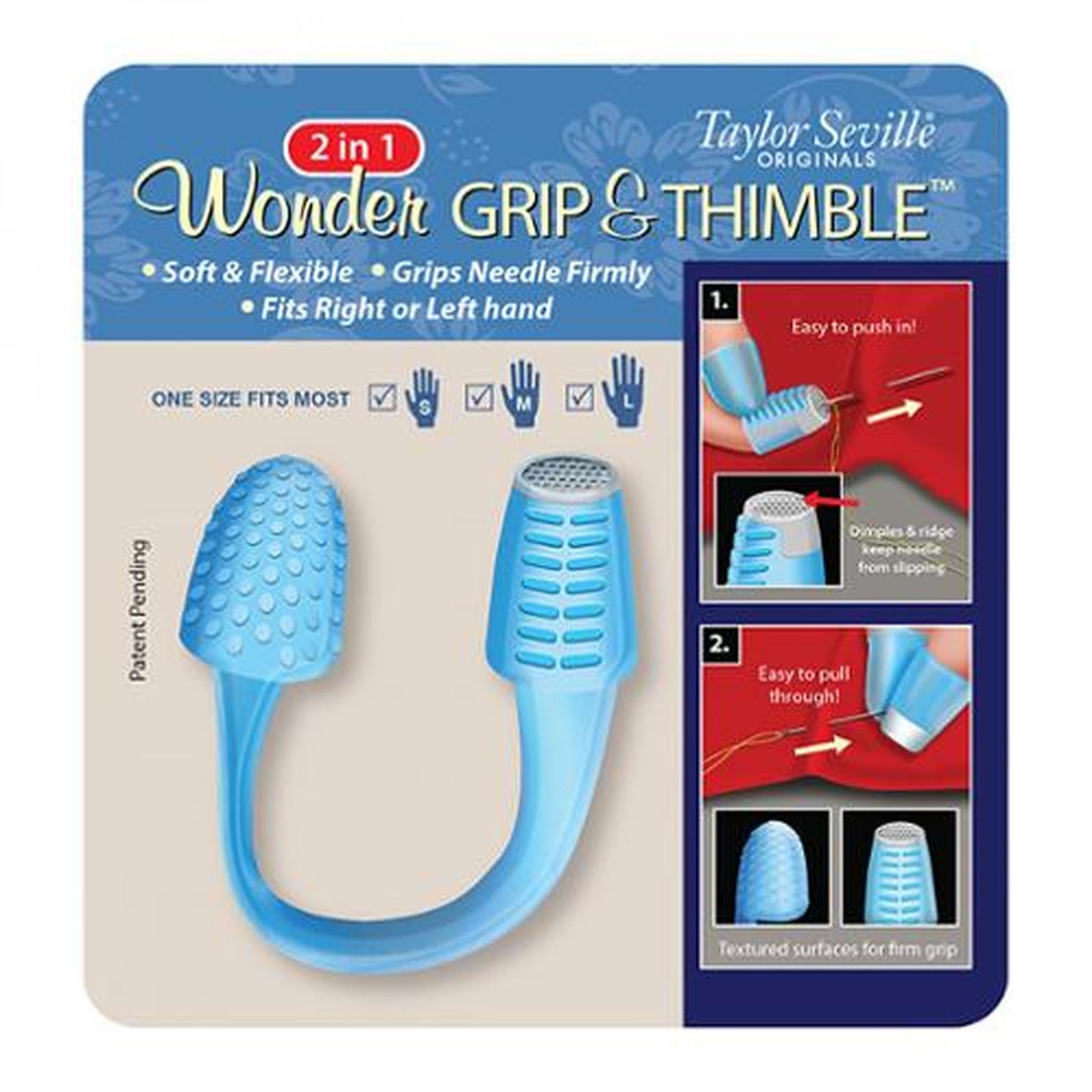 Wonder Grip & Thimble — Gotham Quilts